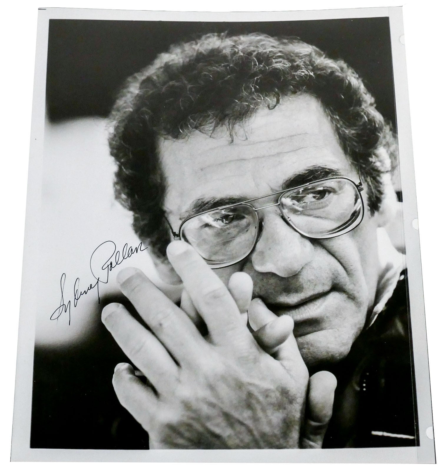 SIGNED SYDNEY POLLACK PHOTO 8'' X 10'' autograph - photograph by Sydney ...