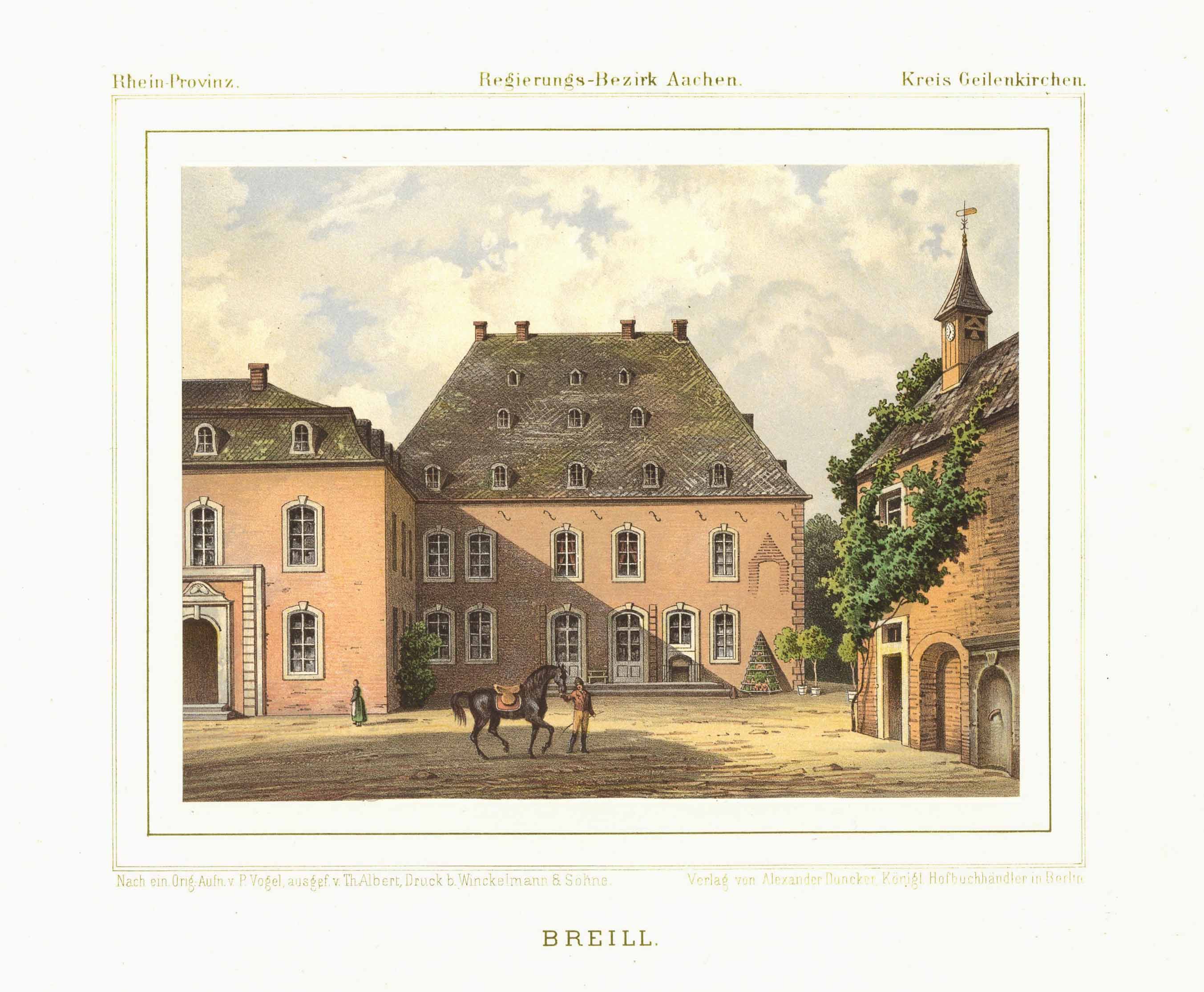 Gut Breill. by GEILENKIRCHEN: Hünshoven:: Art / Print / Poster ...