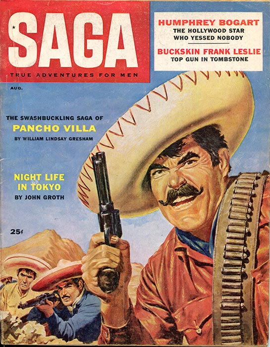Saga Magazine True Adventures for Men Vol. 14 No. 5 (August, 1957) by ...