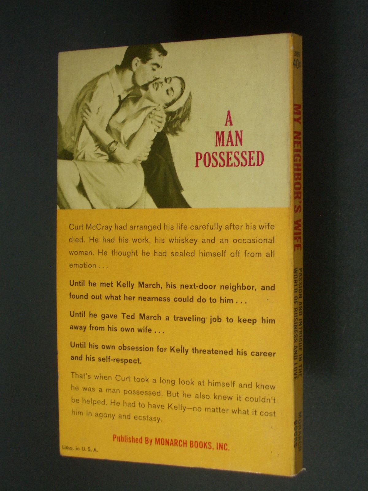 My Neighbors Wife De Webster Sam Ben Hass Very Good Paperback 1963 First Edition