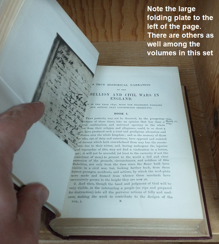 THE HISTORY OF THE REBELLION AND CIVIL WARS IN ENGLAND BEGUN IN THE ...