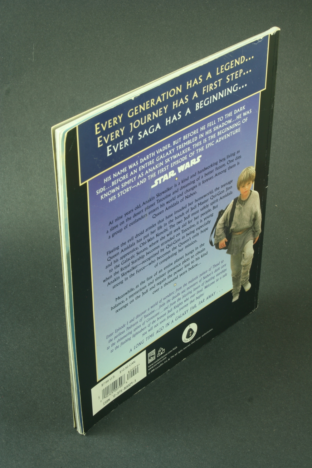 Star Wars: episode 1 : the phantom menace : a storybook adapted from ...