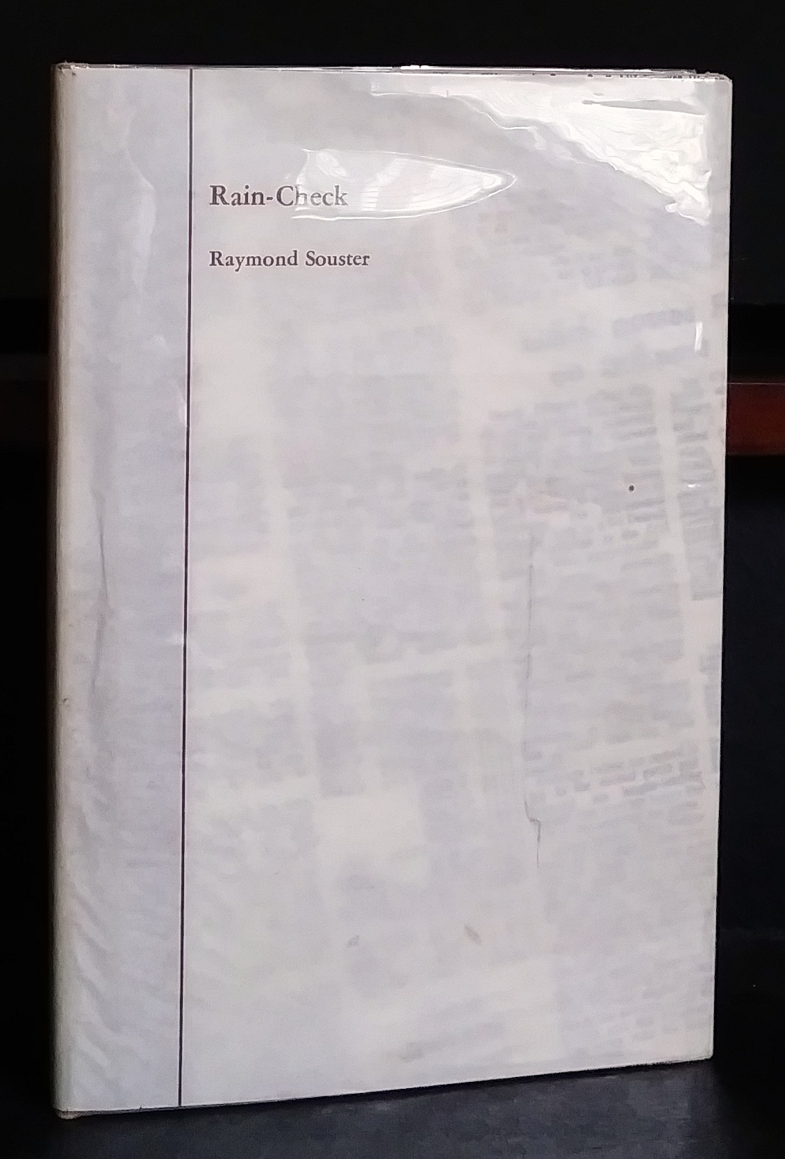 Rain-Check. by SOUSTER, Raymond.: fine hardcover (1975) | N. A. Cournoyer
