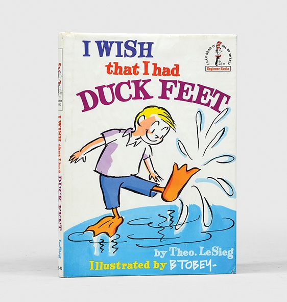 I Wish That I Had Duck Feet. by SEUSS, Dr., as LESIEG, Theo. | Peter ...