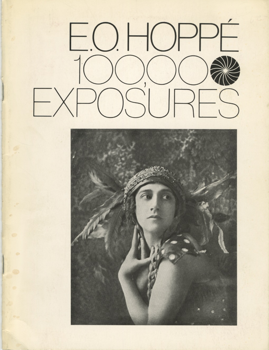 E.O. HOPPÉ 100,000 EXPOSURES. by [E.O. HOPPÉ] Hall-Duncan, Nancy ...