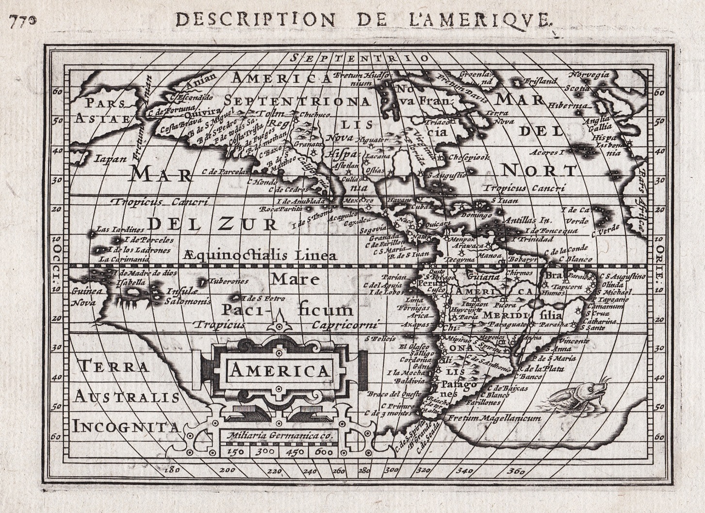 "America" - America North South continent Kontinent Amerika Amerique ...