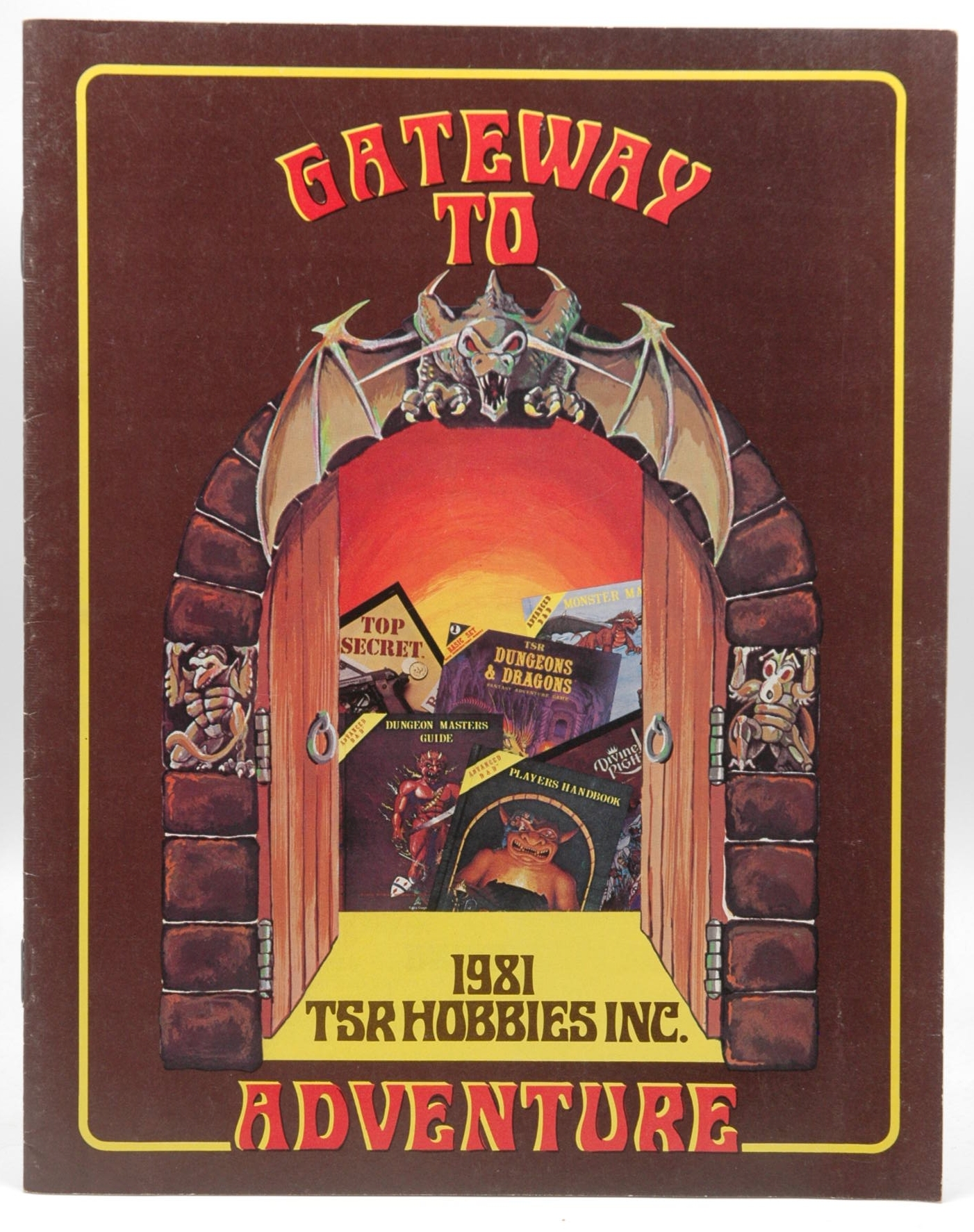 1981 TSR Hobbies Catalog: Gateway To Adventure by Staff: Very Good ...