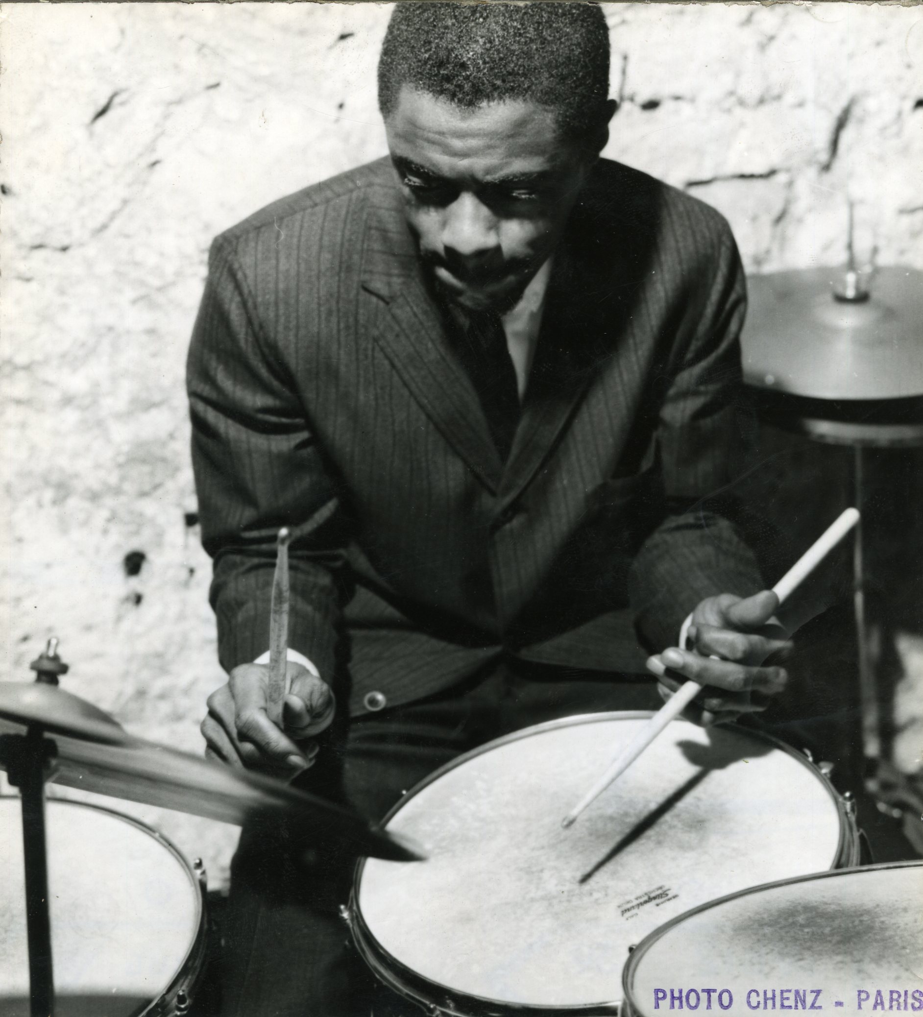 "Earl Buster SMITH" Photo originale argentique cartonnée par CHENZ en ...