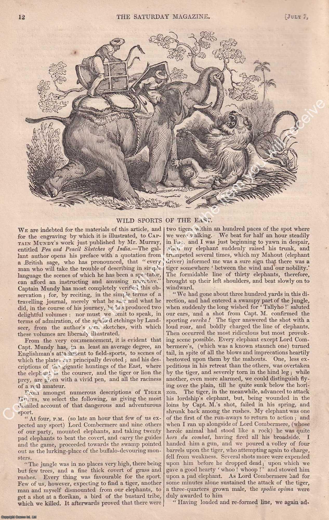 Sir Isaac Newton ; Travelling in Spain ; St. Swithun's Day ; On Bread ...