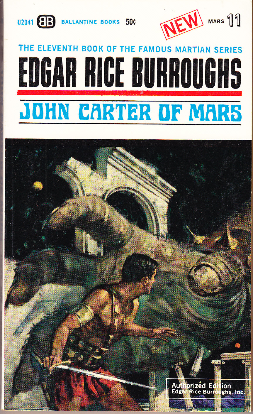 John Carter of Mars by Burroughs, Edgar Rice: Very Good - Fine ...