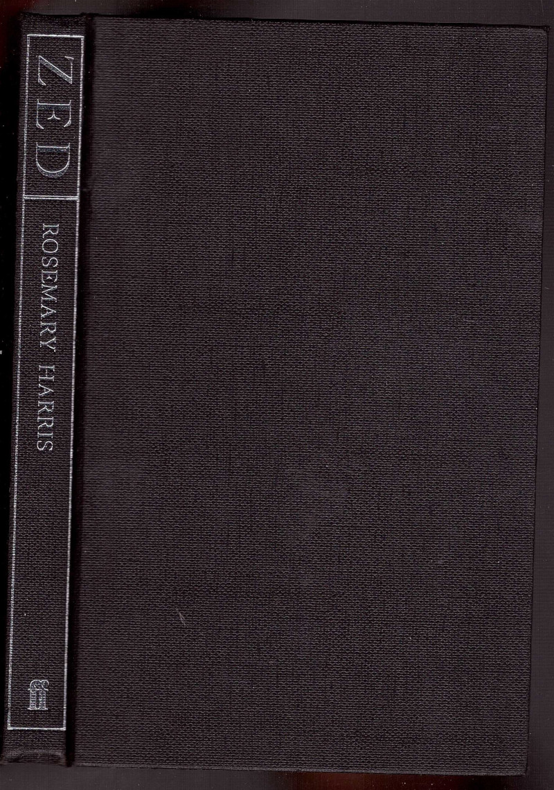 Zed by Harris, Rosemary: Very Good Plus Hardcover (1982) 1st Edition ...
