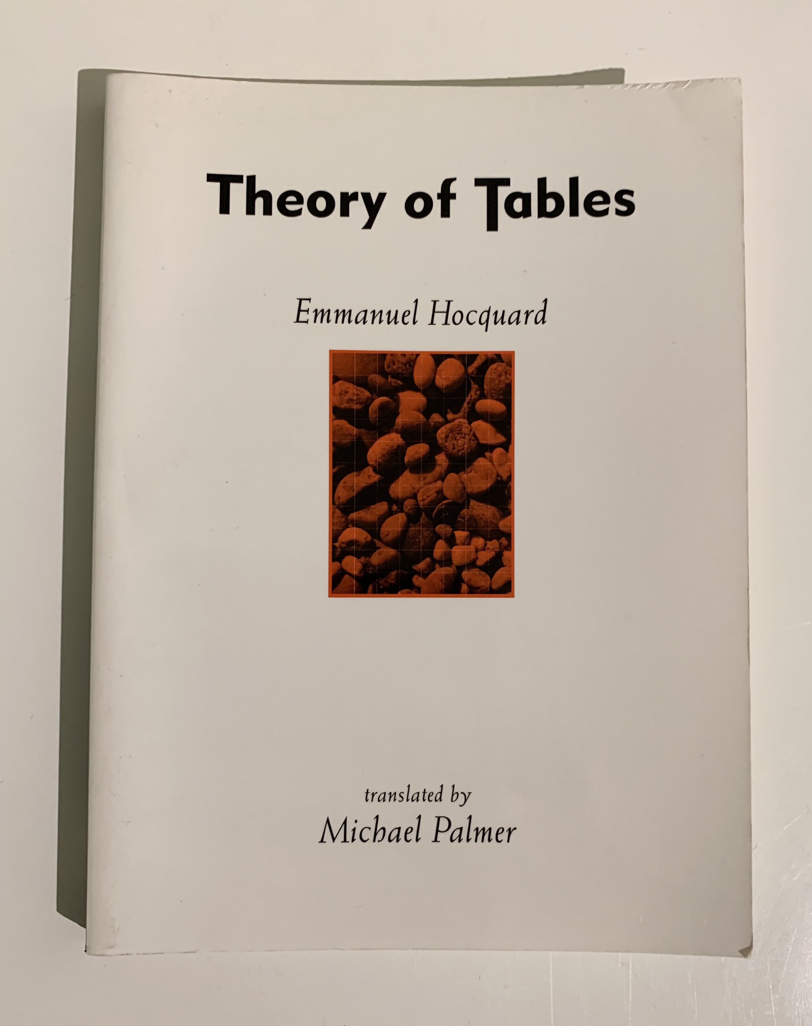 Theory of Tables. by HOCQUARD, Emmanuel.:: (1994) | Peter Scott