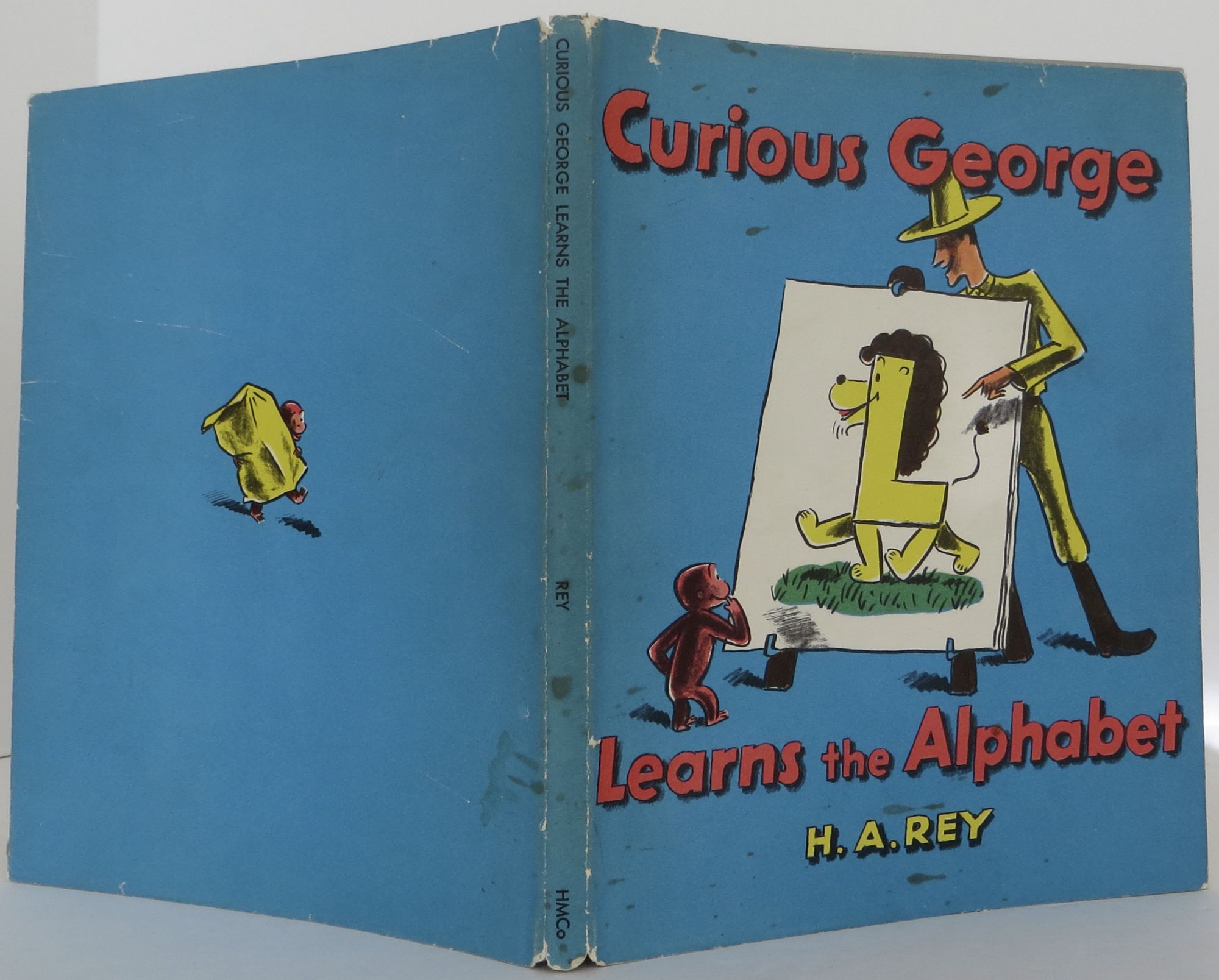 Curious George Learns the Alphabet by Rey, H. A.: fine hardcover (1963 ...