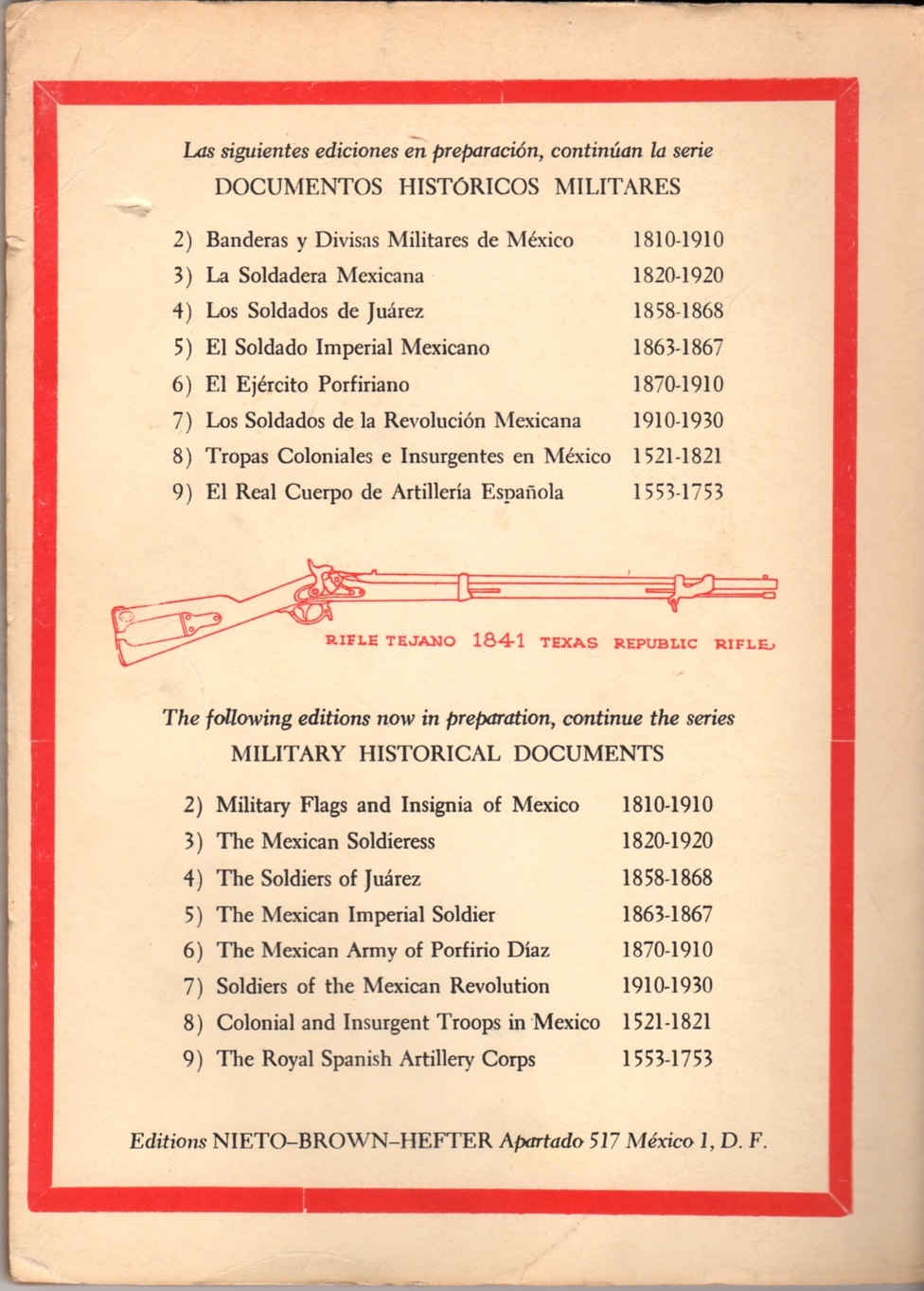 El Soldado Mexicano 1837-1847; Monografia 1- Documentos Historico ...