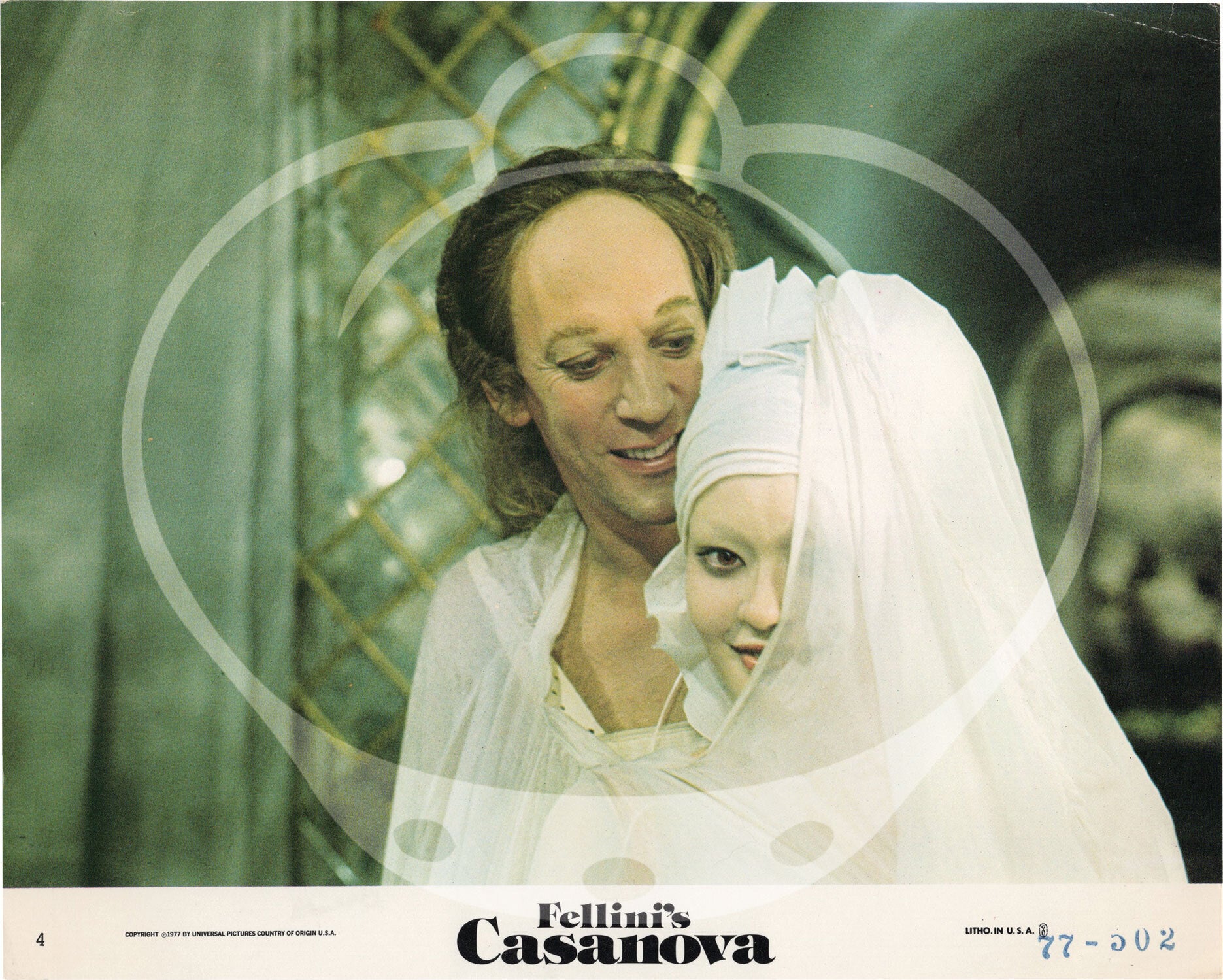 Fellini's Casanova (Four color still photographs for the US release of ...