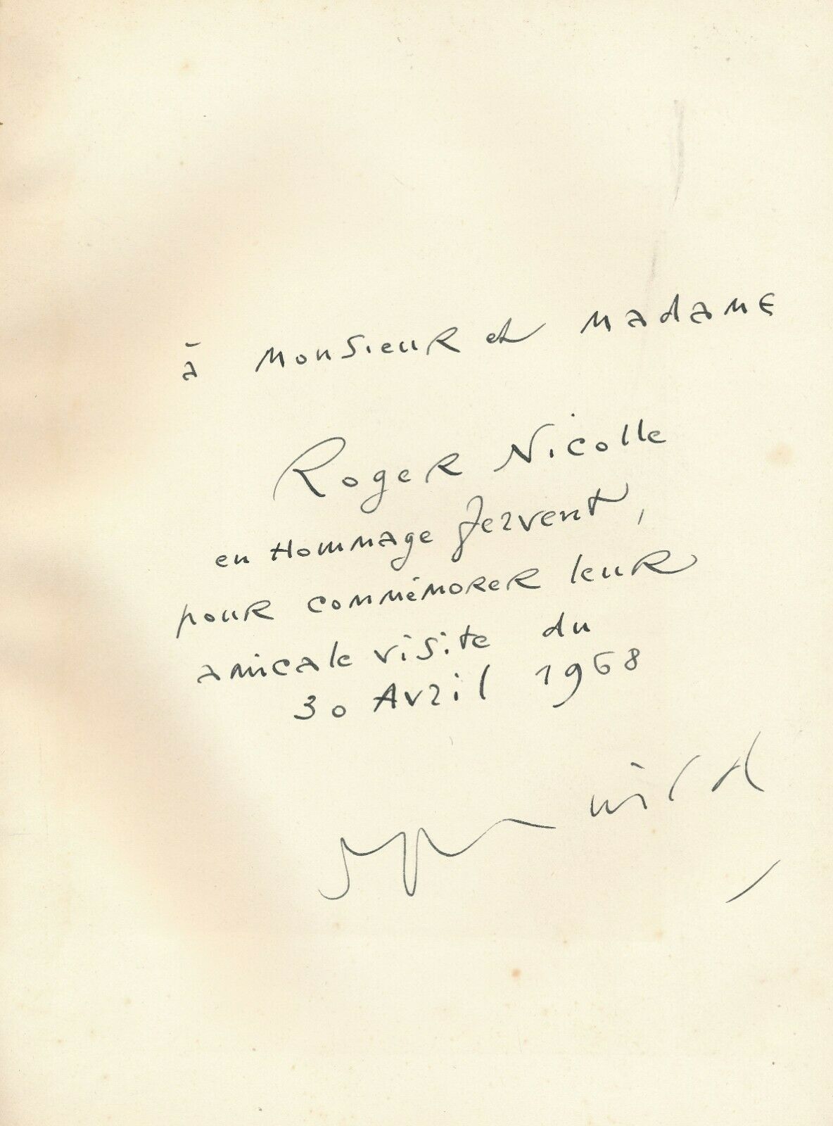 Roger WILD (1894-1987), peintre, illustrateur 3 lettres autographes ...