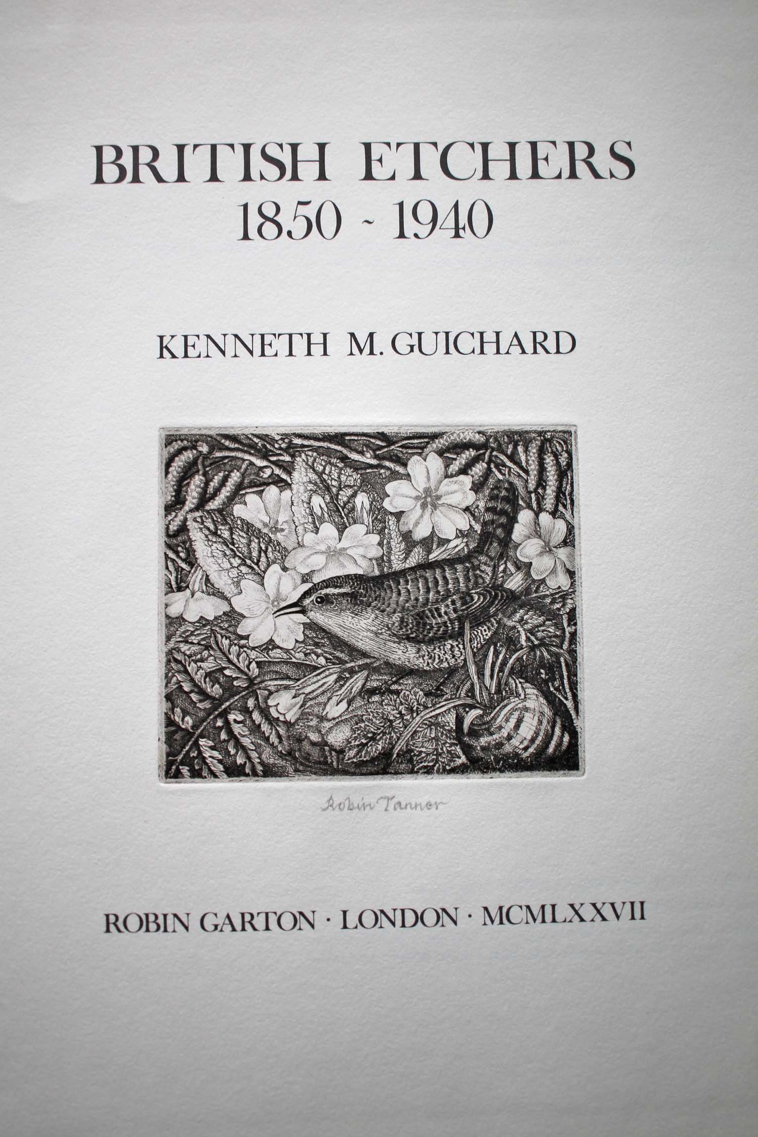 British Etchers 1850 - 1940 First edition with three signed etchings by ...