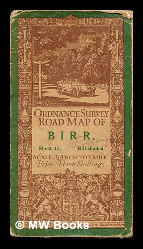 Ordnance Survey Road Map of Birr by The Ordnance Survey: (1914) First ...