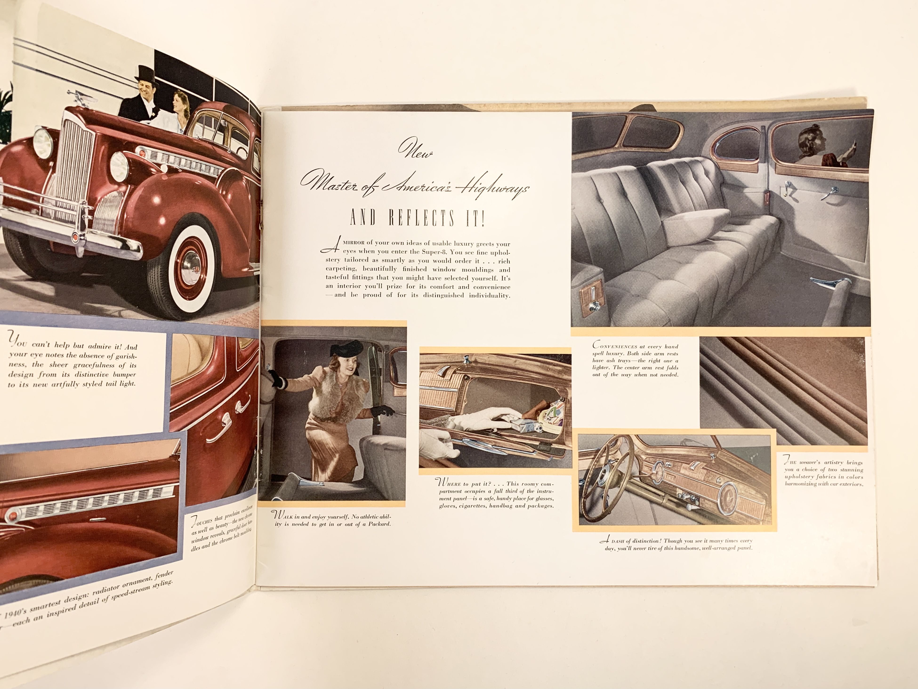 The New 1940 Packard Super-8 One-Sixty: Very good Original wraps (1940 ...