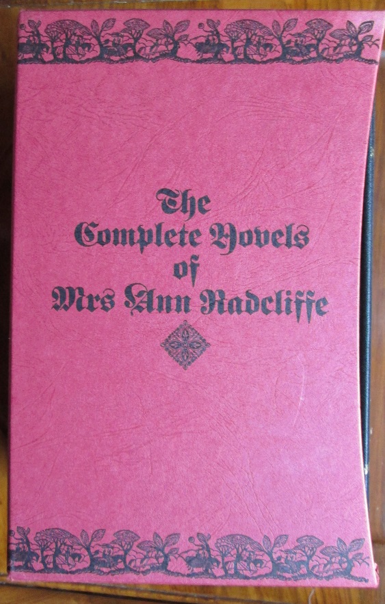 The Complete Works of Mrs Ann Radcliffe: The Mysteries of Udolpho, The ...