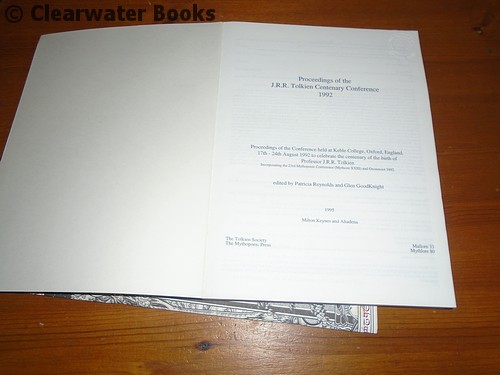 Proceedings of the J.R.R.Tolkien Centenary Conference, Keble College ...