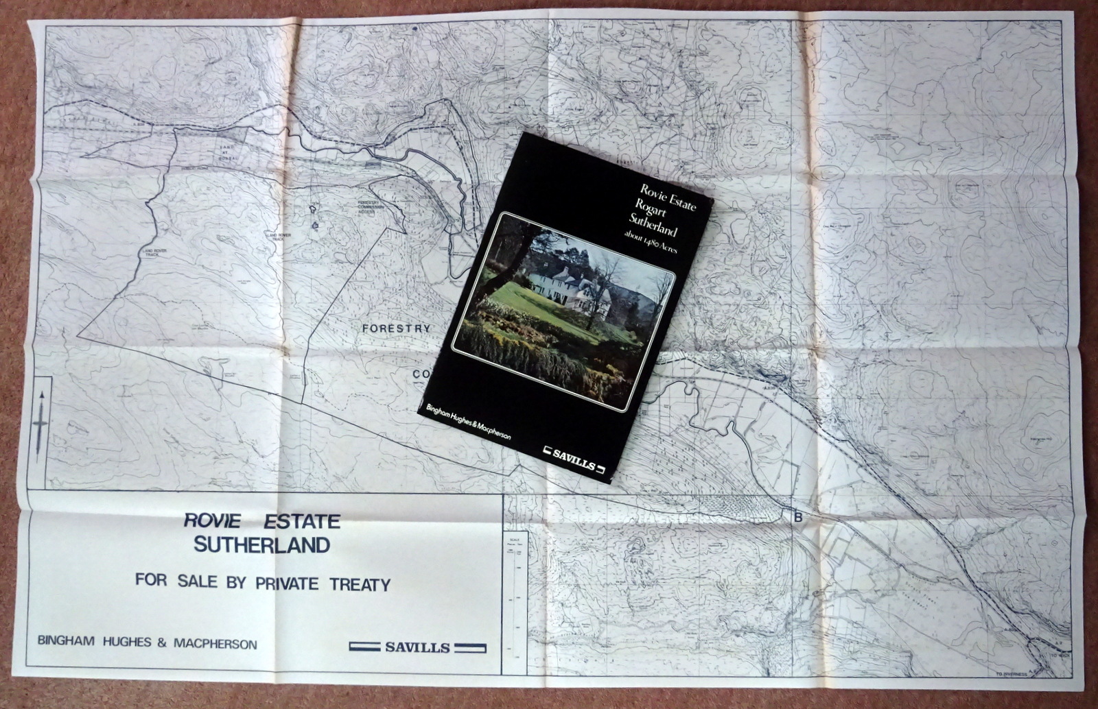 The Rovie Estate, Rogart, Sutherland, Scotland, 1975, Bingham Hughes ...