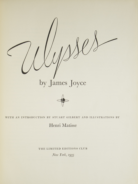 Ulysses With An Introduction By Stuart Gilbert By Joyce James 1935