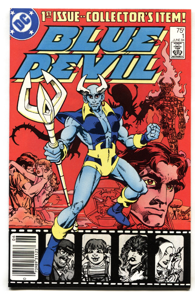 Blue Devil #1 1984 first issue-comic book DC nm-: (1984) Comic | DTA ...