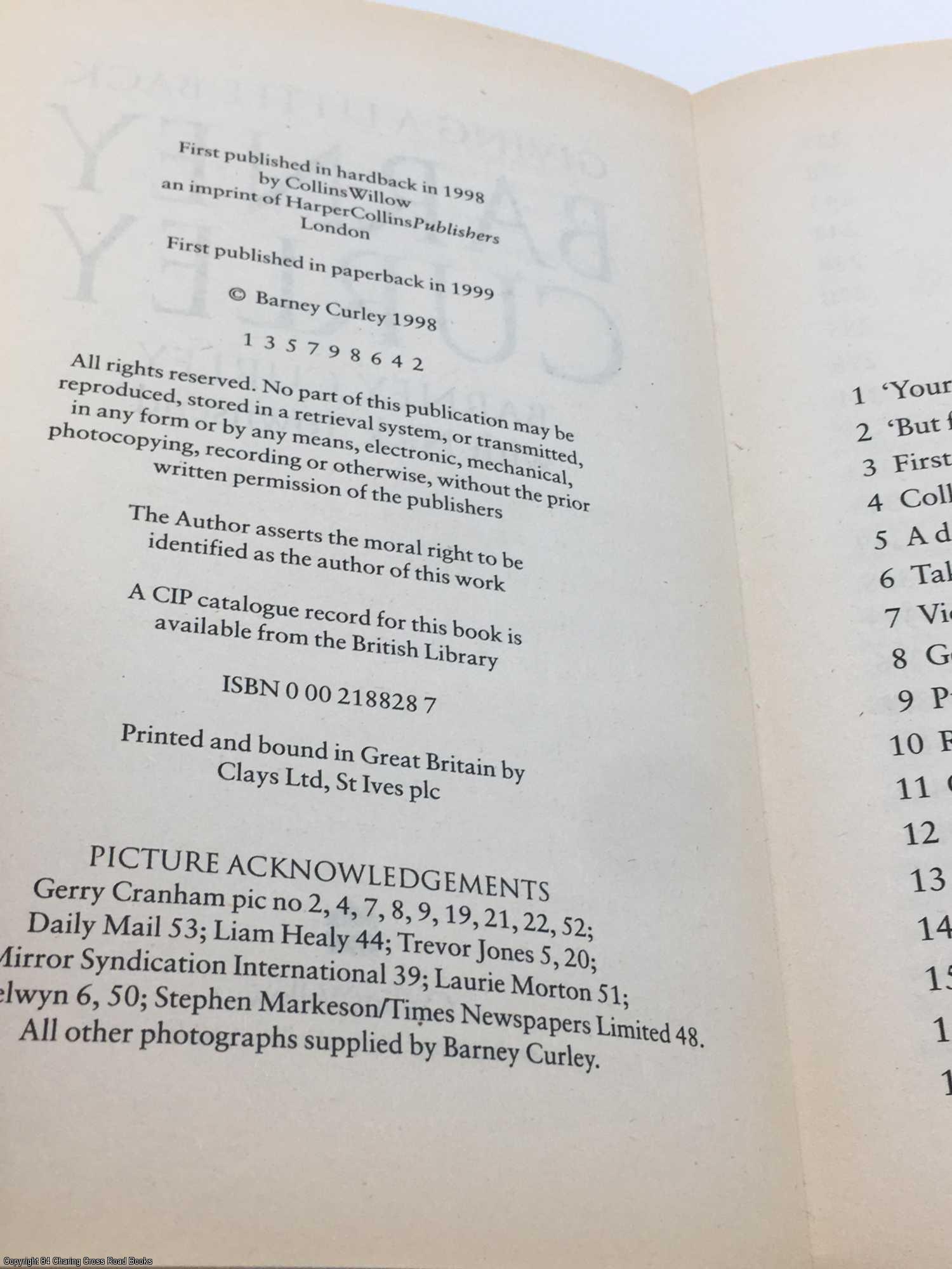 Giving a little back: Barney Curley by Curley, Barney: Good Softcover ...