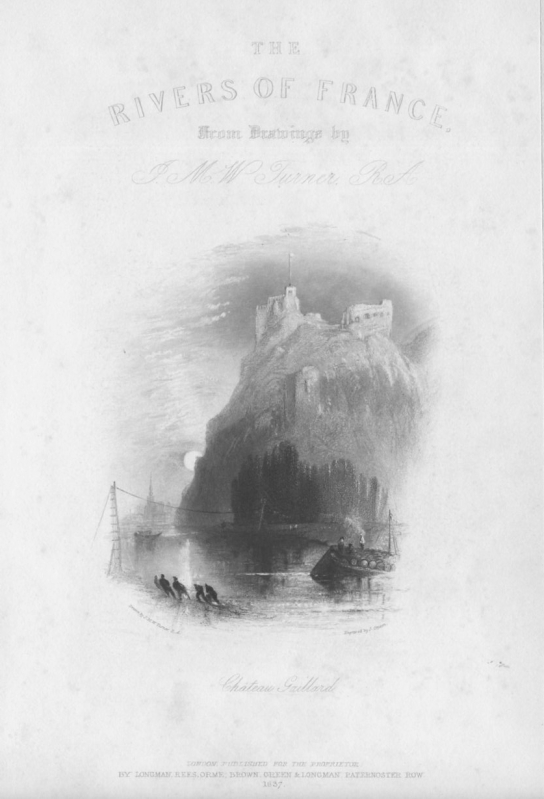 1830s Steel Engraved print of a Historical View of an Antique Vignette ...