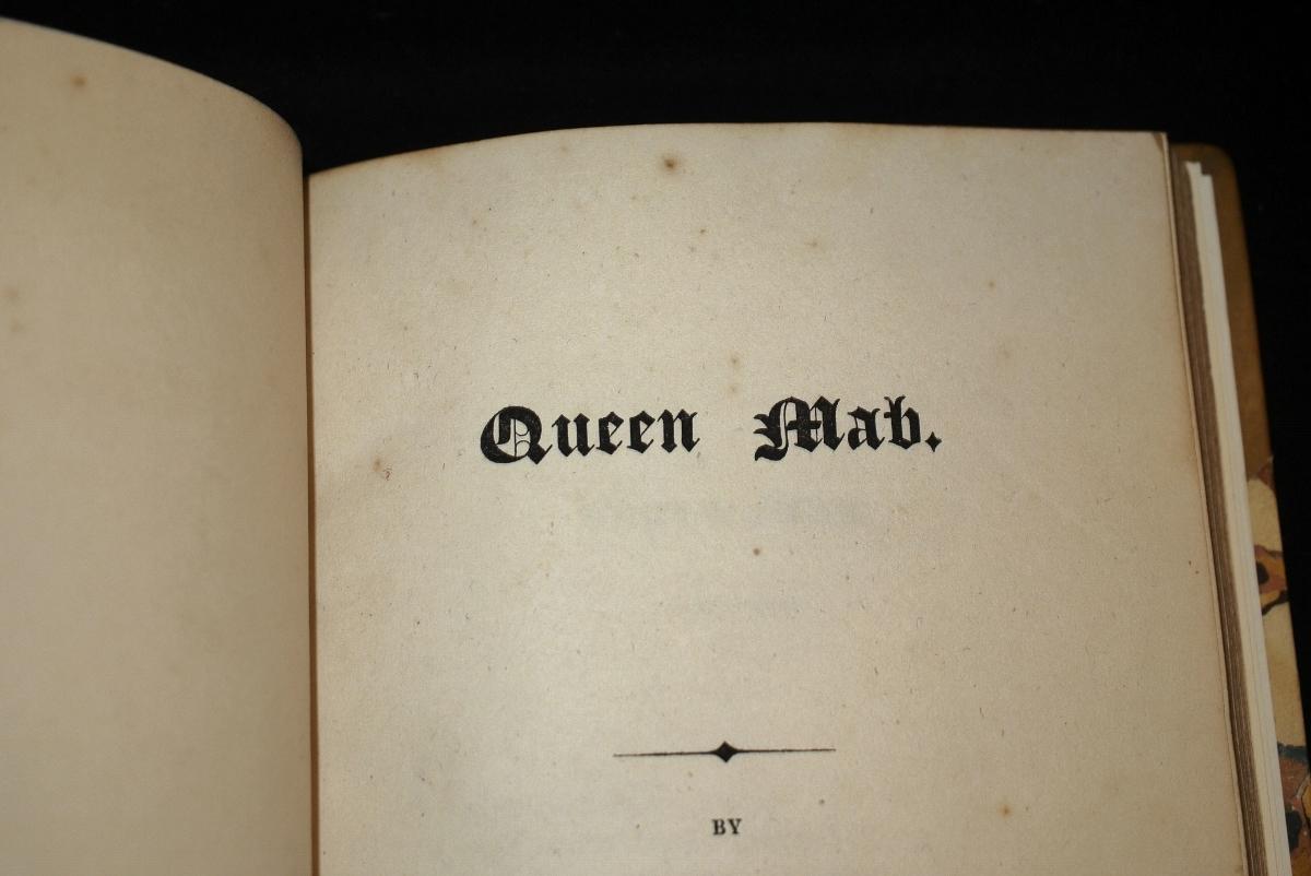 Queen Mab by Shelley,Percy Bysshe: Fine Hardcover (1821) First Edition ...