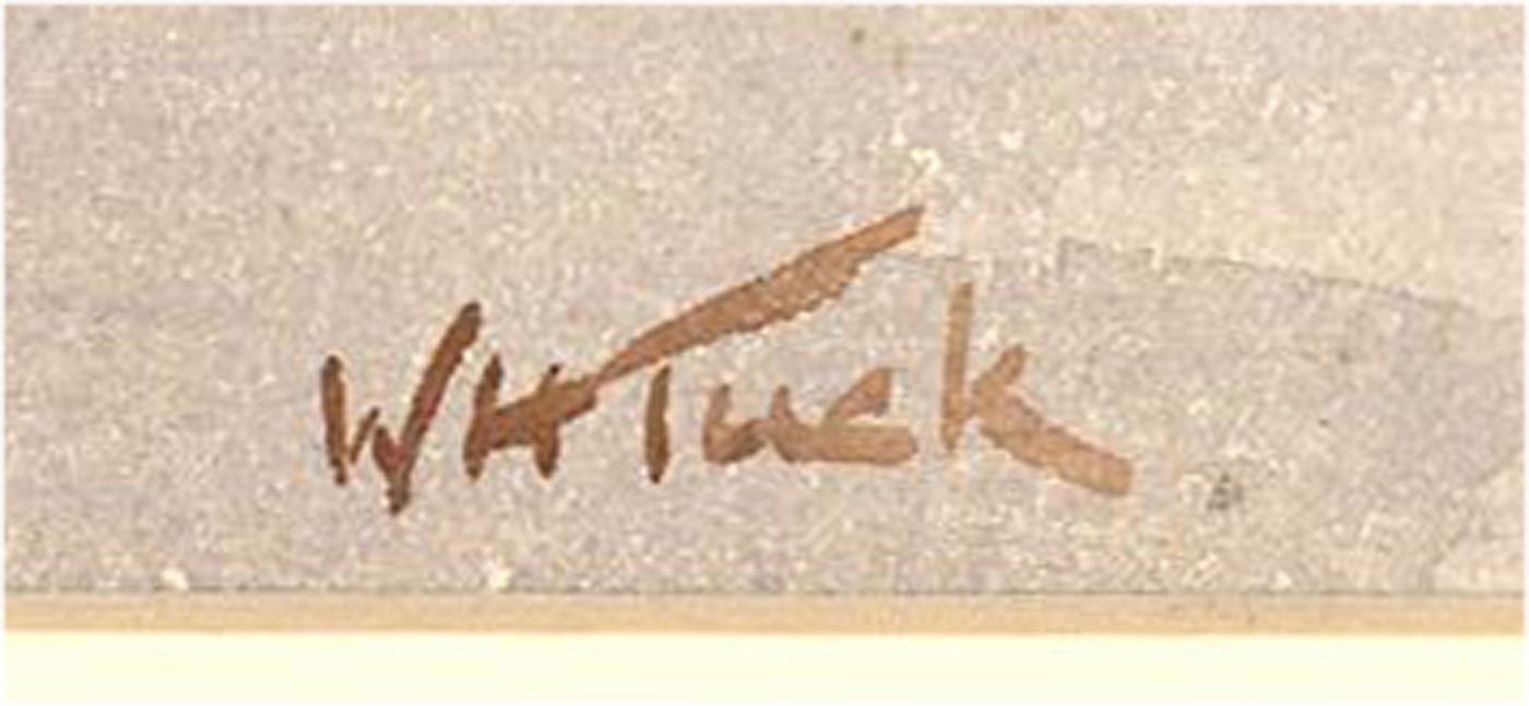 Horace Tuck (1876-1951) - Early 20th Century Watercolour, Mountains and ...