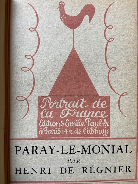 Paray le Monial - Bordeaux by Régnier (Henri de) - Deslignières ...