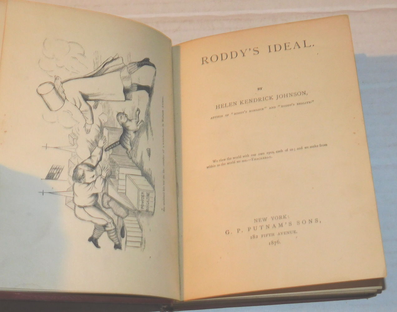 RODDY'S IDEAL. by Johnson, Helen Kendrick.: Good (1876) | Blue Mountain ...