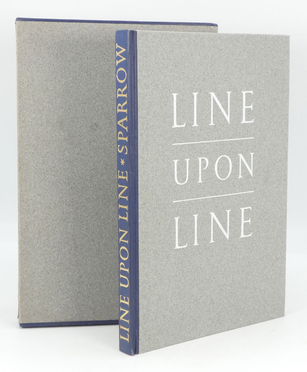 Line Upon Line: An Epigraphical Anthology by Sparrow, John: Very Good ...