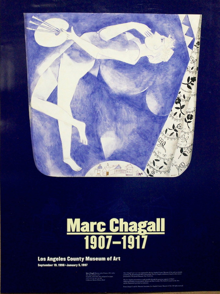 MARC CHAGALL 1907 -1917 / THE MOON PAINTER 1917 / FULL COLOR PICTORIAL ...