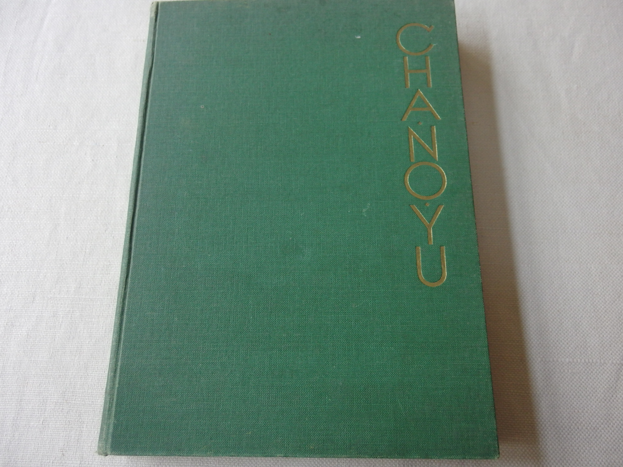 Cha-No-Yu by A L Sadler: Very Good Hardcover (1933) 1st Edition ...