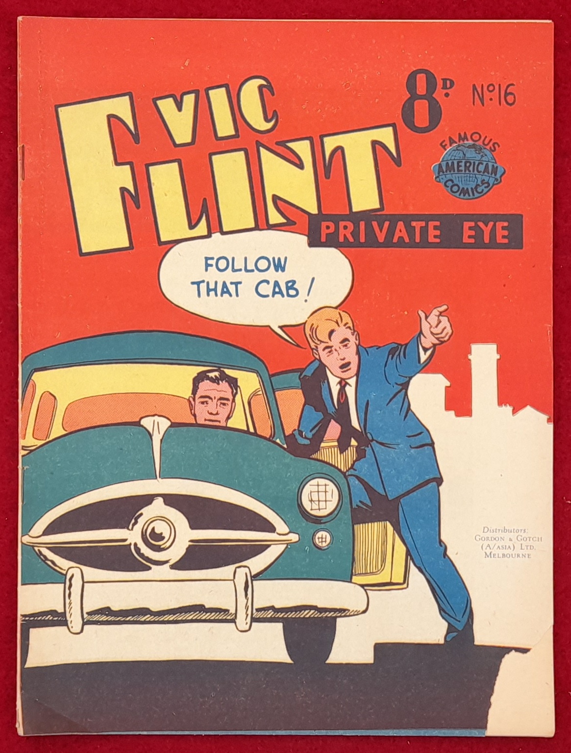 Vic Flint Private Eye #16 - A Golden Age Australian Comic Australian ...