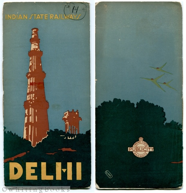 Delhi - Indian State Railways Travel Brochure Circa 1930s: Manuscript ...