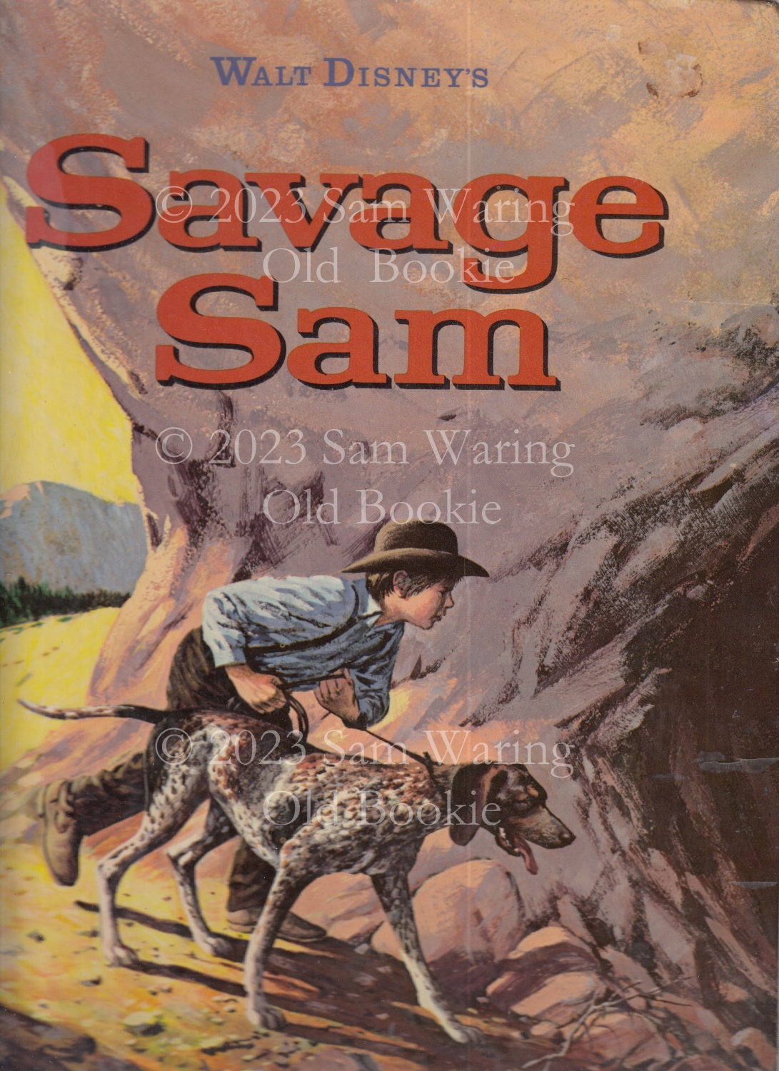 Walt Disney's Savage Sam by Memling, Carl; Gipson, Fred: G Hardcover ...