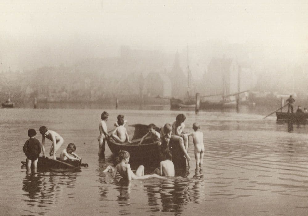 Whitby Yorkshire The Water Rats Boat Victorian Frank Sutcliffe Postcard ...