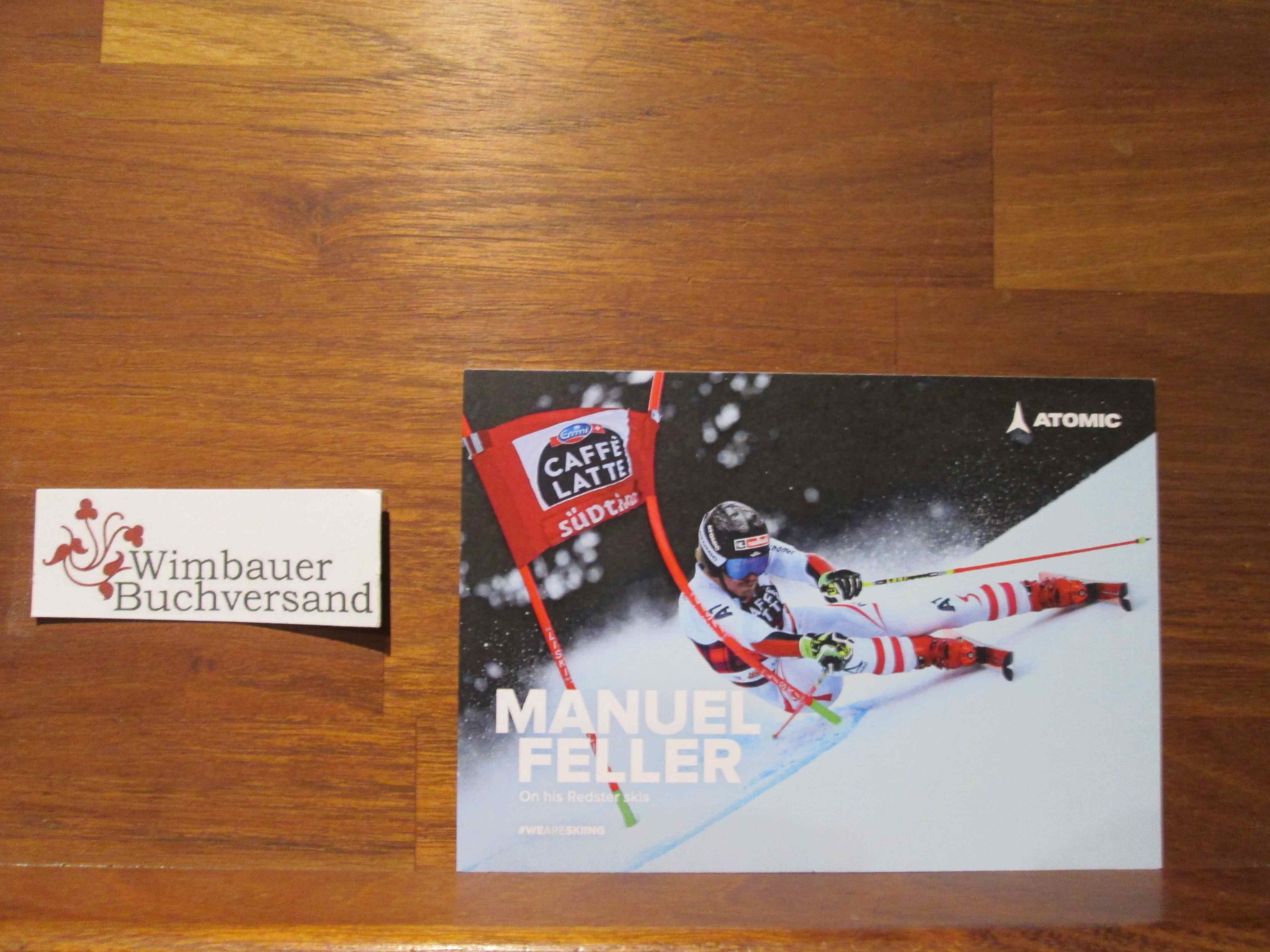 Autogrammkarte Manuel Feller Ski von Feller, Manuel :: Manuskript ... Autogrammkarte Manuel Feller Ski von Feller, Manuel :: Manuskript ...