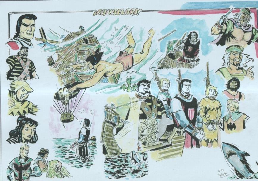 lamina/poster: El Capitan Trueno: Cavallari: (2005) Manuskript ...