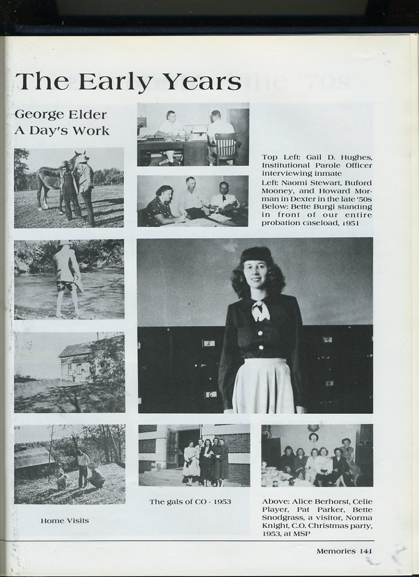 MISSOURI BOARD OF PROBATION AND PAROLE: 50 YEARS OF SERVICE zz by Myers ...