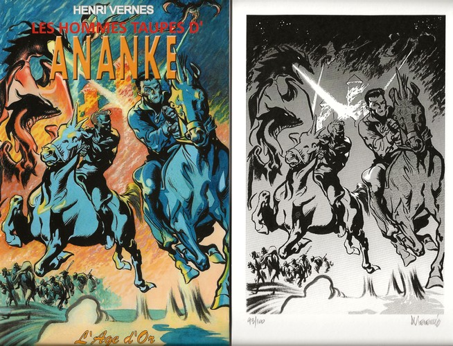 Les Hommes Taupes d'Ananké. ( Tirage unique à 100 exemplaires numérotés ...