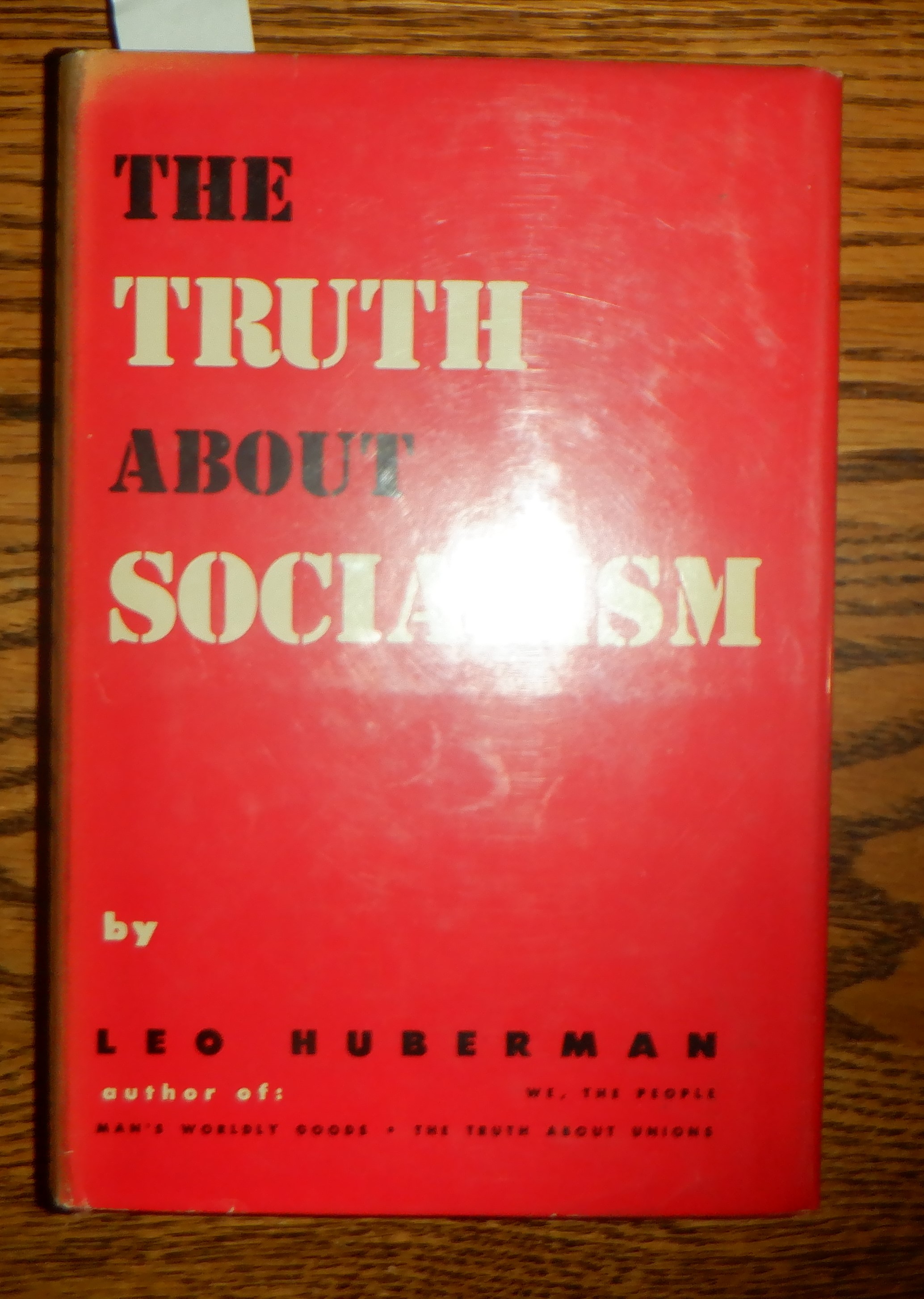 The Truth About Socialism by Duberman, Leo: Very Good Hardcover (1950 ...