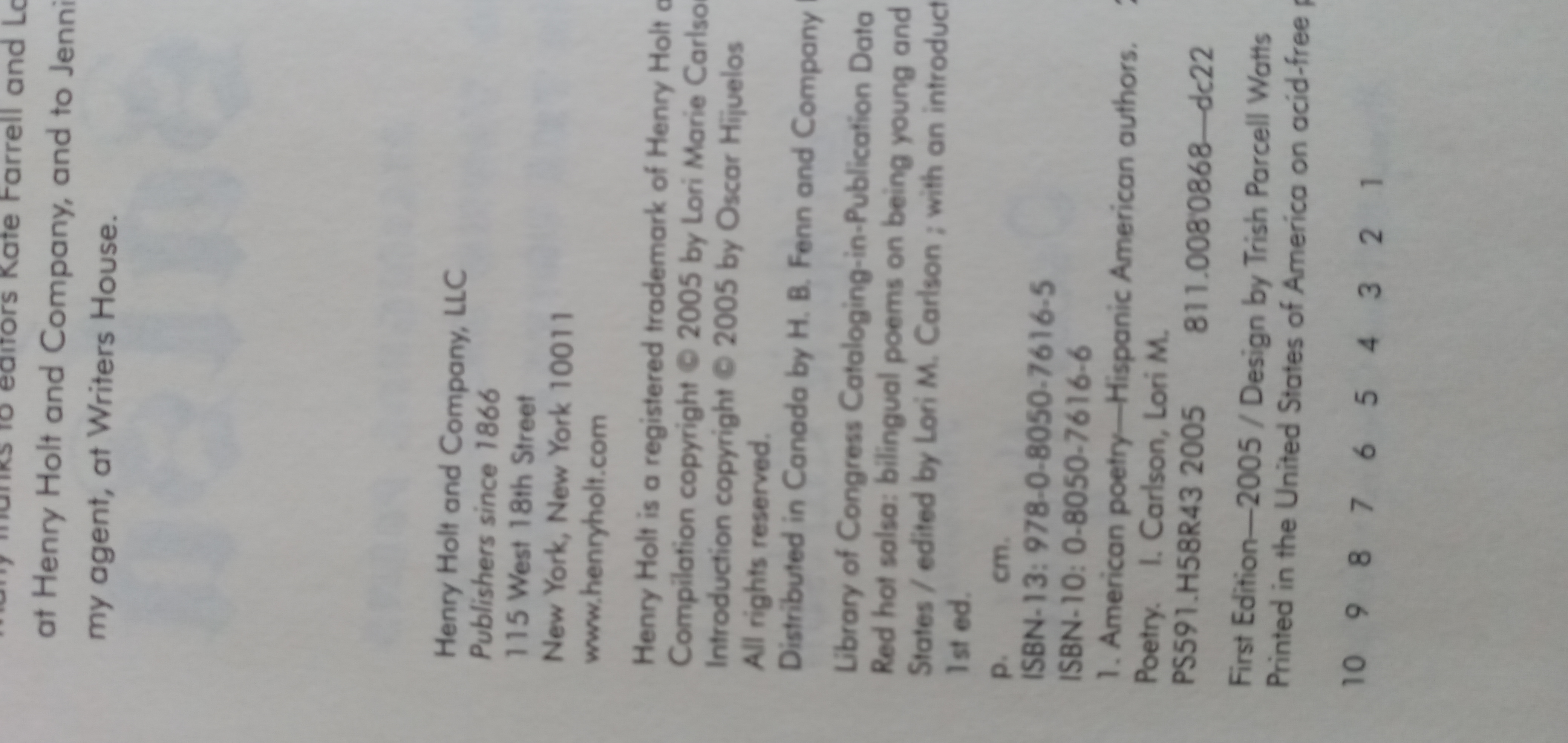 Red Hot Salsa by Carlson, Lori Marie: Fine Hardcover (2005) 1st Edition ...