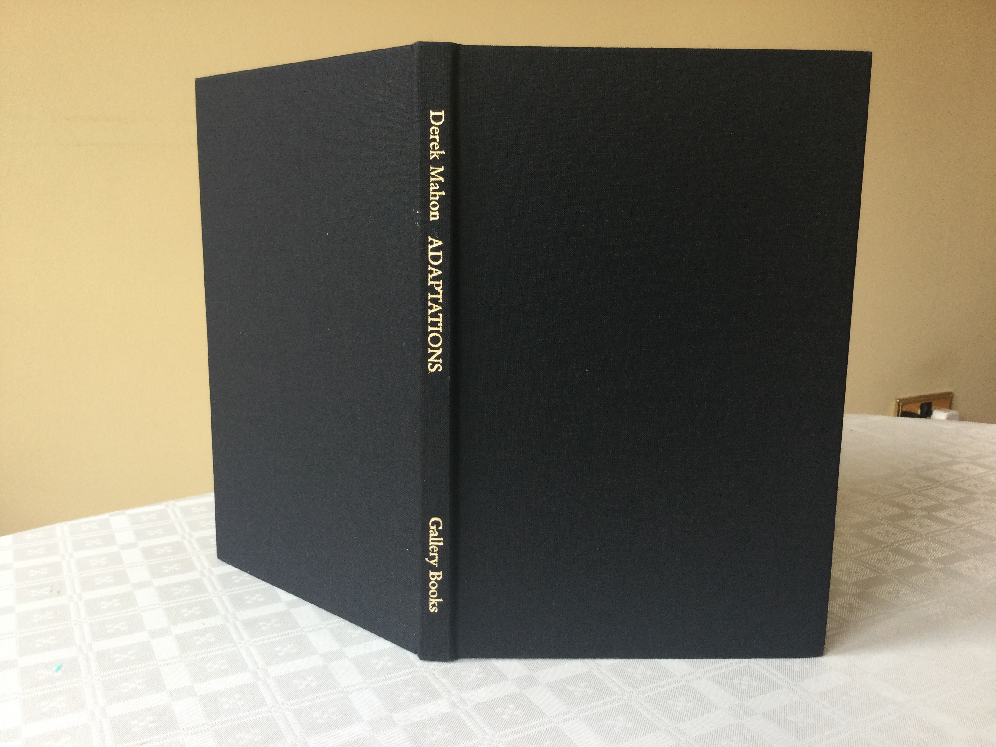 Adaptations by Mahon, Derek: As New Hardcover (2006) 1st Edition | P J ...