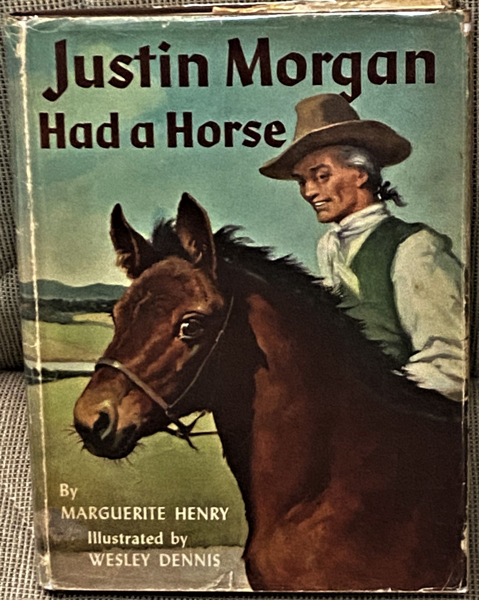 Justin Morgan had a Horse by Marguerite Henry: (1954) | My Book Heaven
