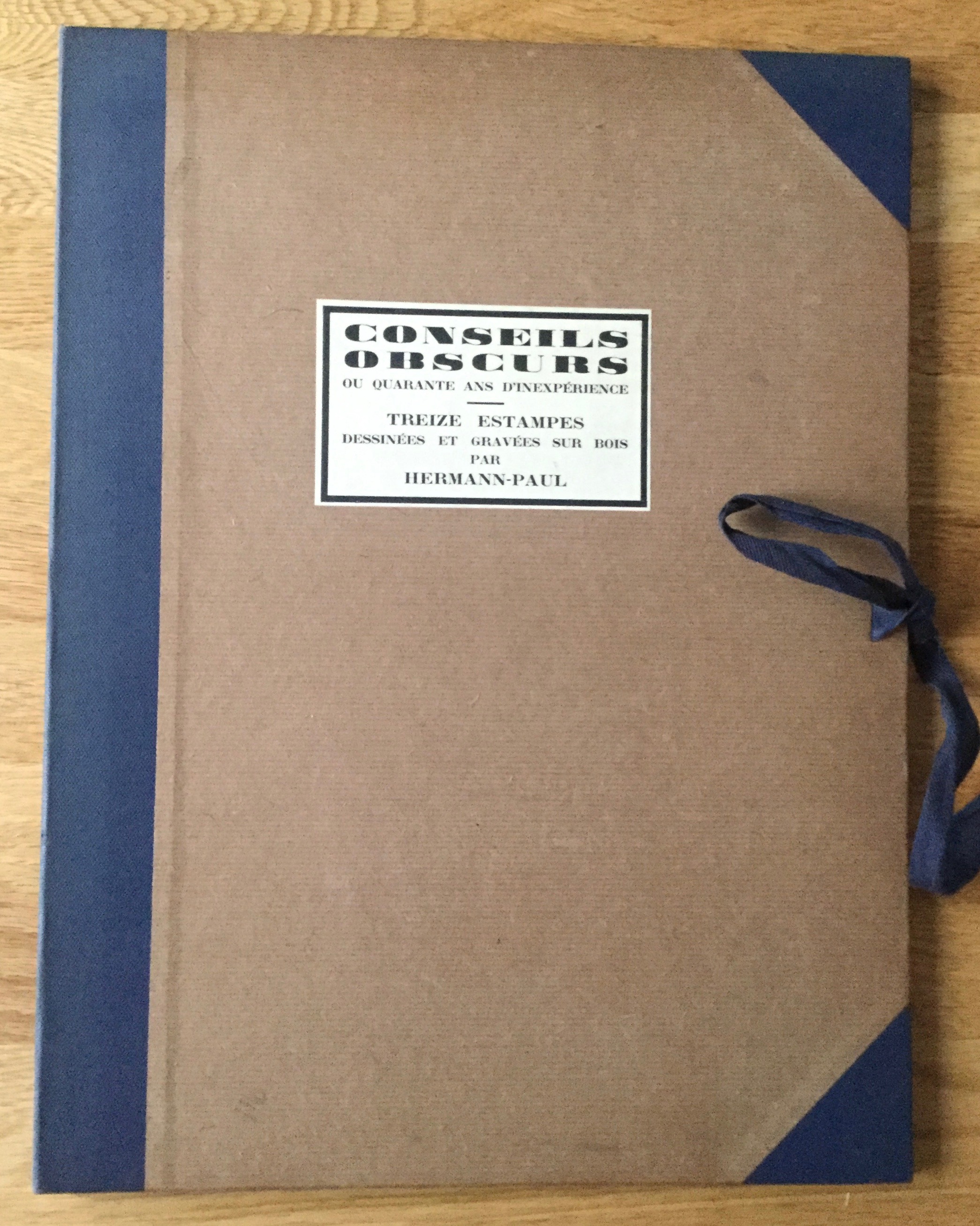 Conseils obscurs ou Quarante ans d inexpérience. Treize estampes ...